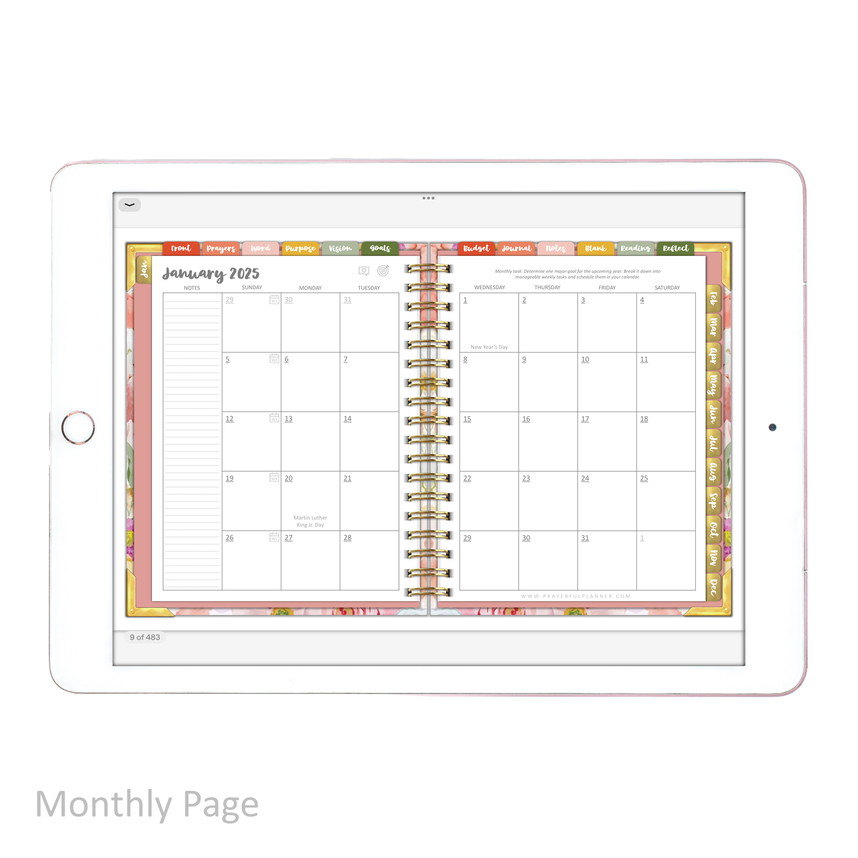 Digital Products - Prayerful Planner